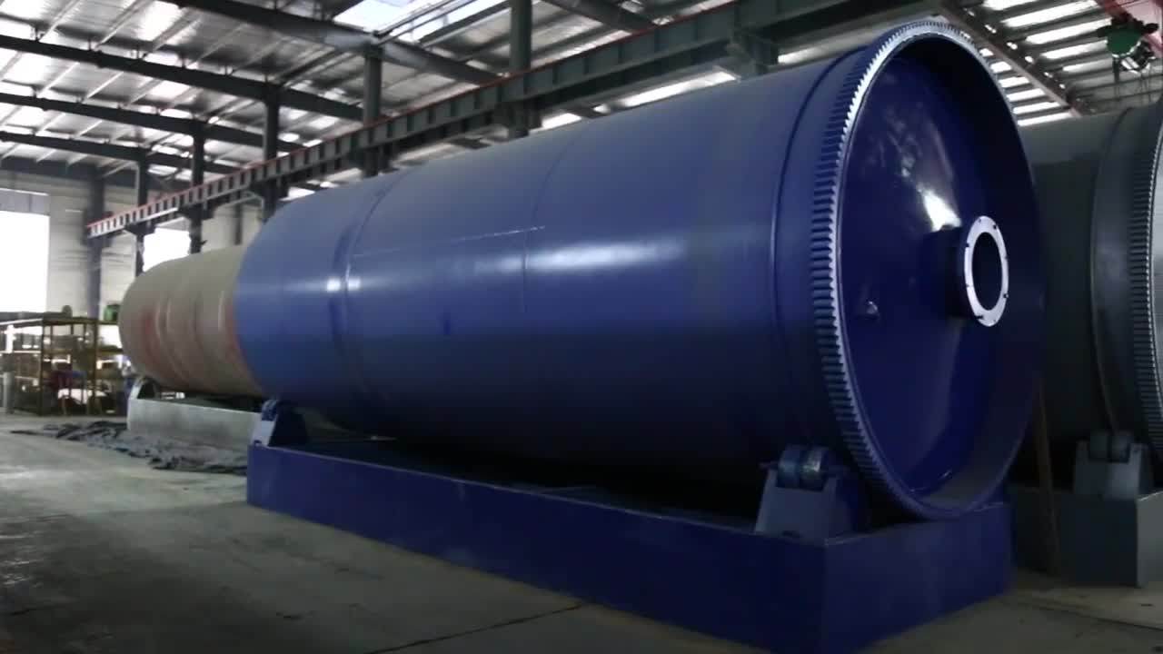 Beston Group Waste Tyre Pyrolysis To Fuel Oil Biomass Pyrolysis Reactor ...