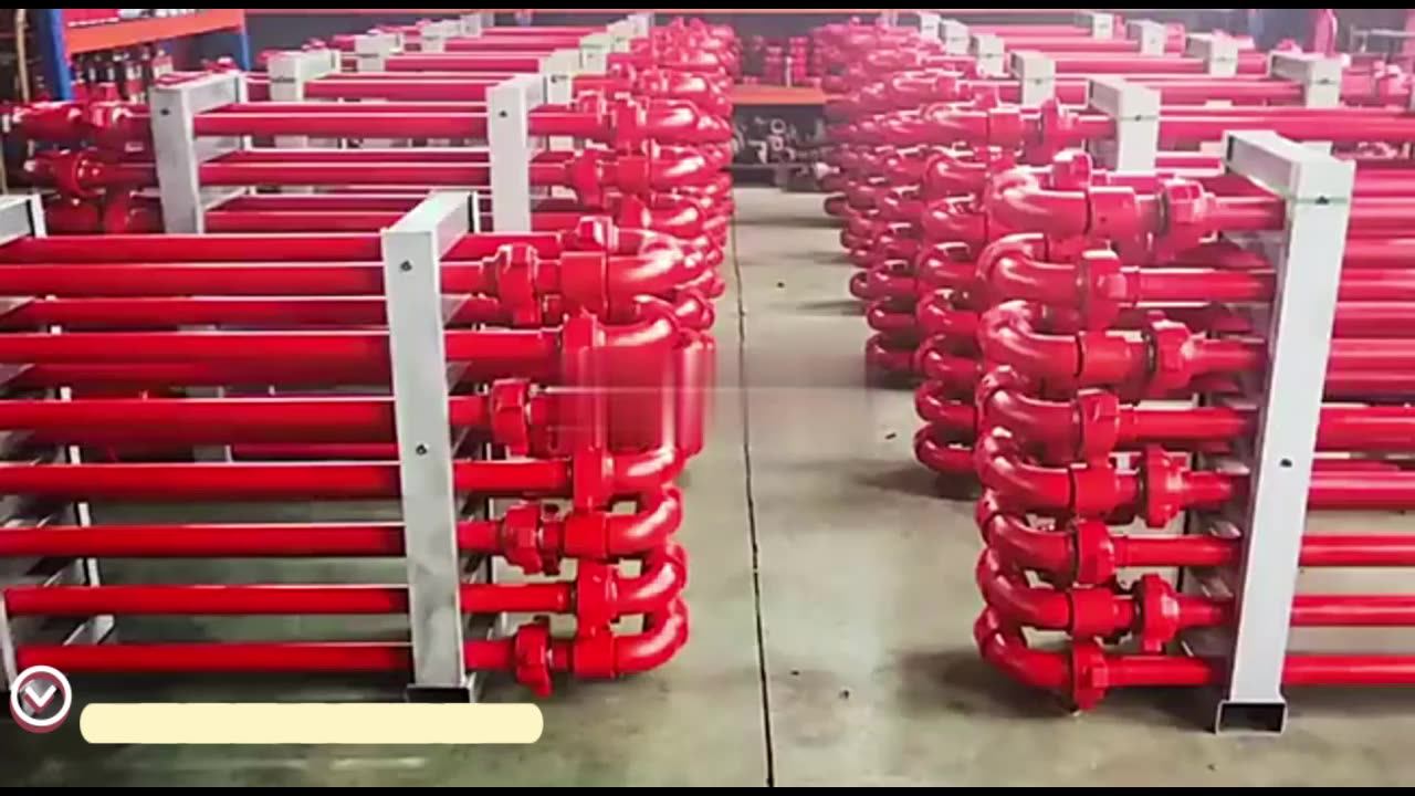 2"fig 1502 Chiksan Circulating Hose Loop Swivel Joint Api 6a Hose Loop ...