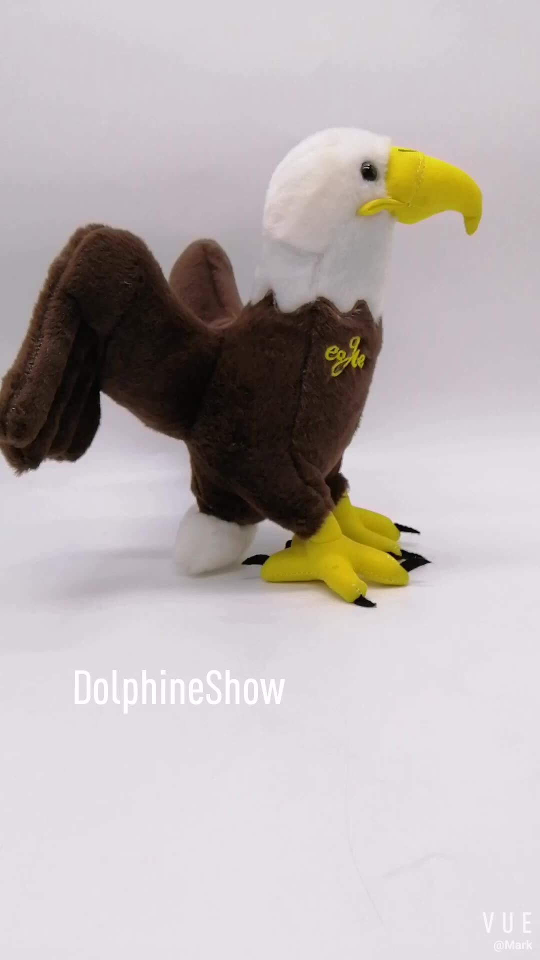 Handsome Lifelike Soft Plush Hawks Eagle Kids Toy Oem Design Customized ...