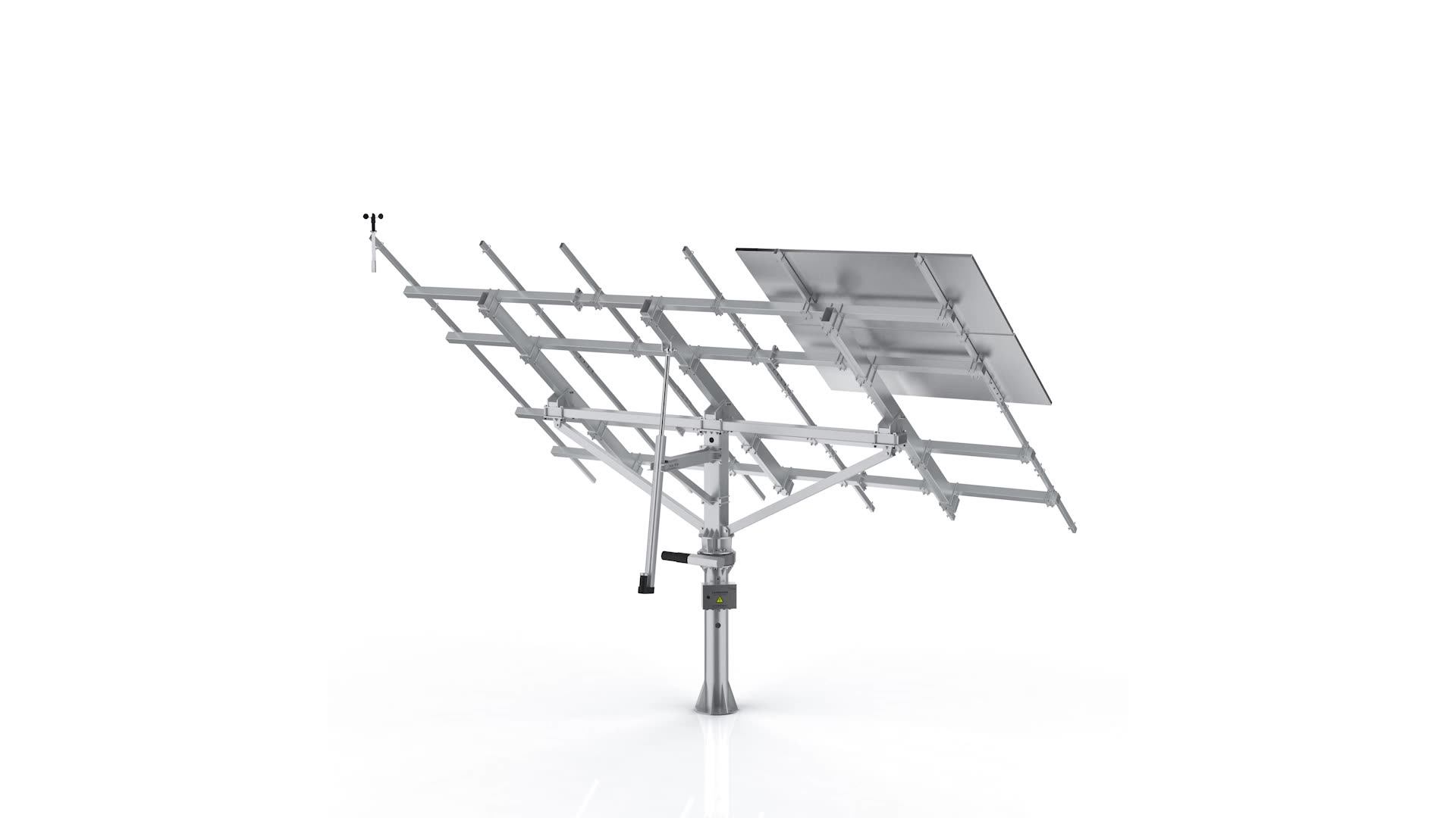 5kw Hys-15pv-66-lsd Solar Sun Tracker Dual Axis Solar Tracking Trackers ...
