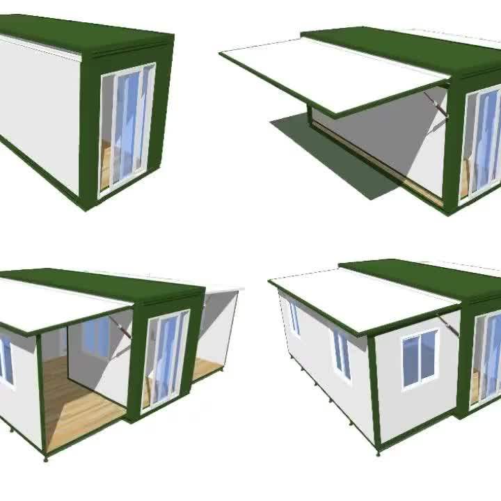 Expandable Mobile Collapsible House Containers Modular Portable 2 ...