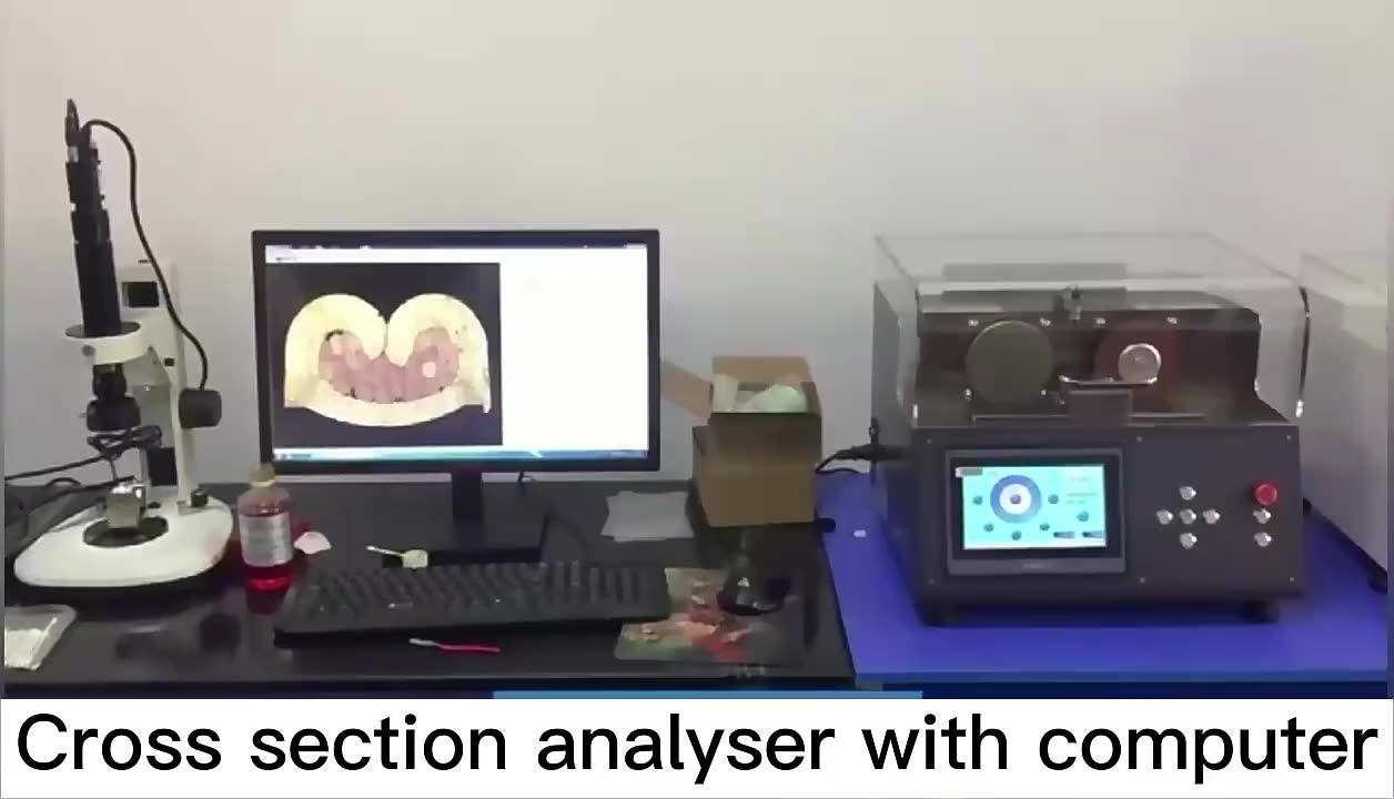 Automatic Cutting Grinding Polishing Cross Section Analyzer Machine Ce ...