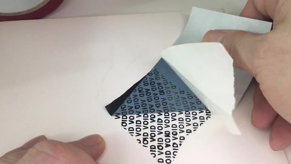 Customized Holographic Hologram Sticker Roll/warranty Void If Removed ...