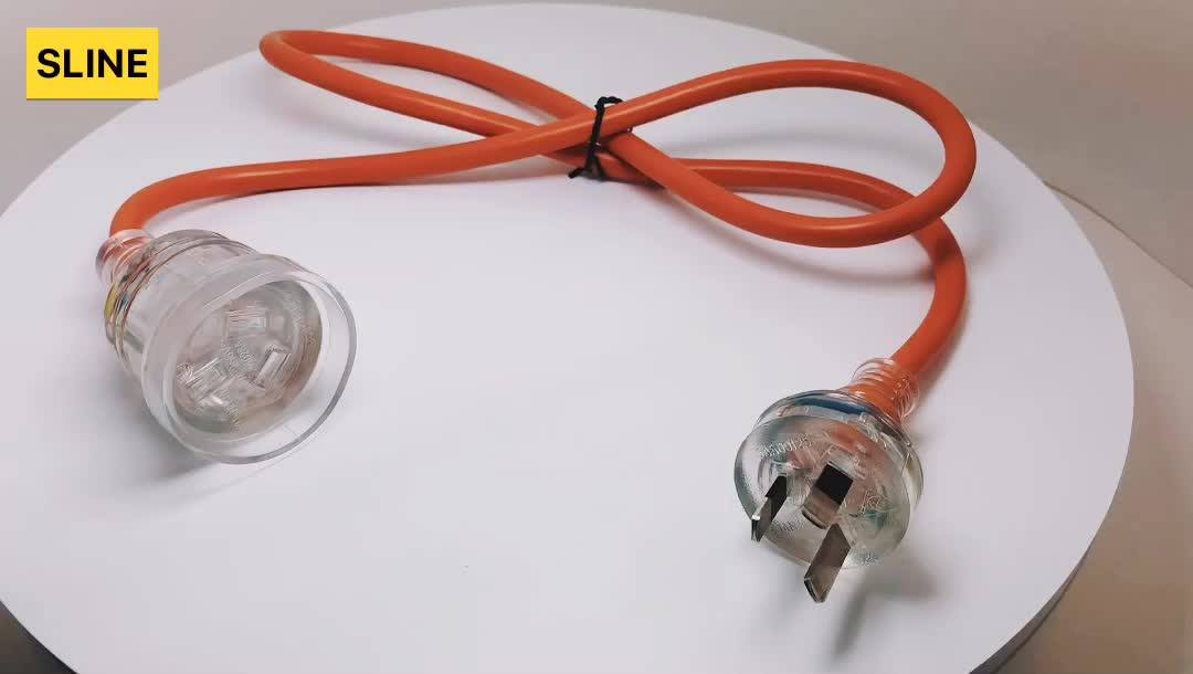 10a 240v Australia Piggy Back Type Plug Heavy Duty Extension Lead With ...