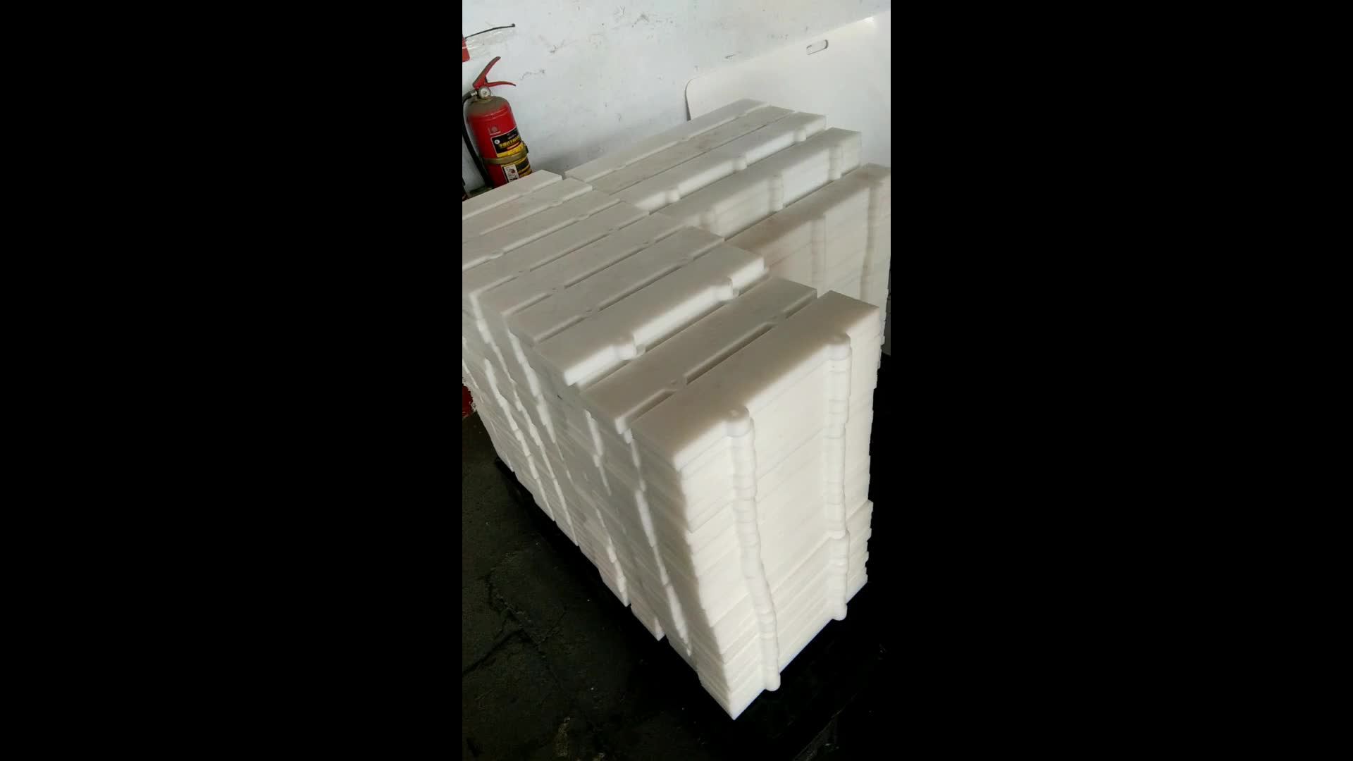 Uhmw Plastic Blocks For Machining Different Size Hdpe Block Hdpe Pipe Spacer Mechanical Parts ...