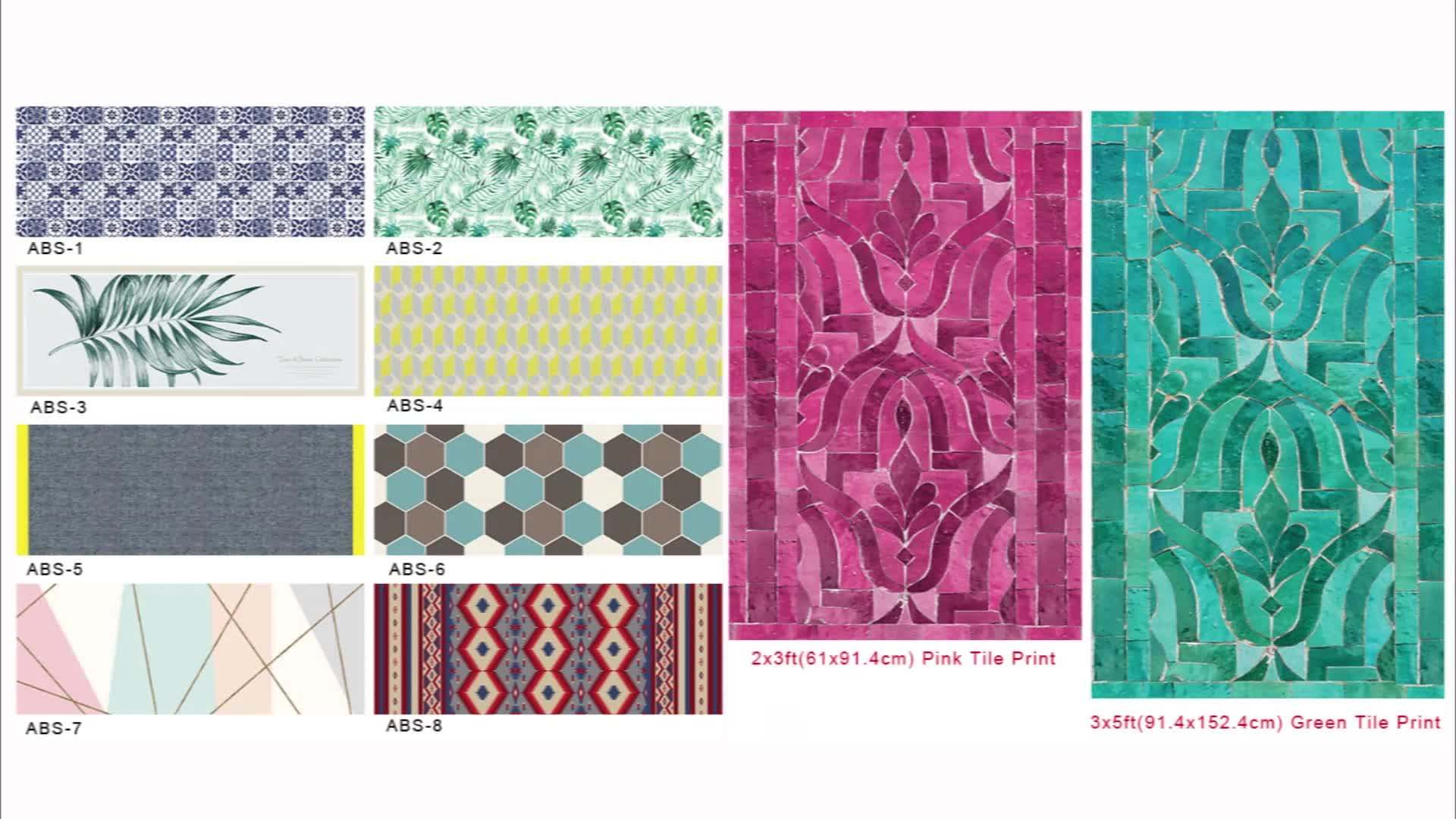 Custom Logo Kid Kitchen Outdoor Pvc Vinyl Carpet Floor Mat - Buy Pvc ...