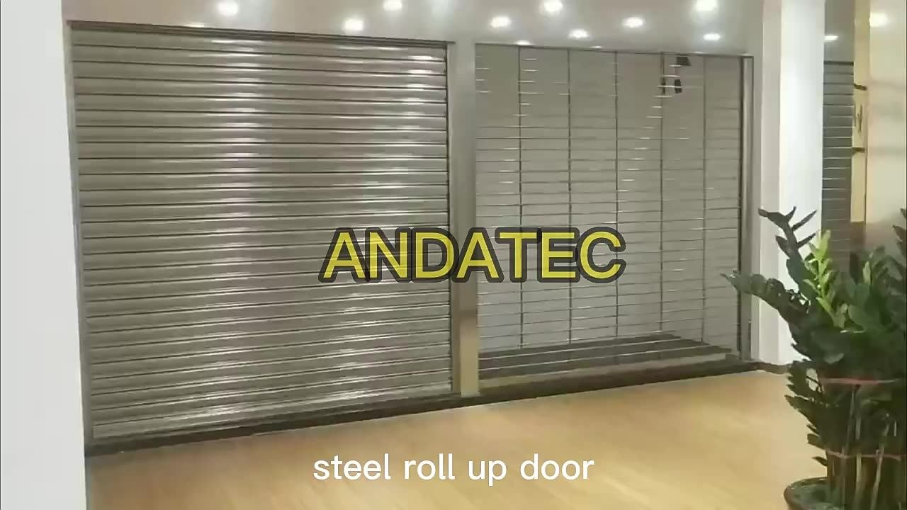Industrial Electric Vertical Automatic Roller Shutter Door Stainless ...