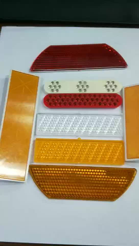 7.9x2.1cm Plastic Reflector Reflective Panel Strip For Road Studs - Buy ...