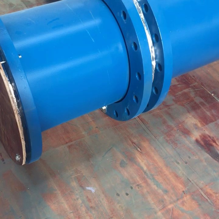 Customized Shape Ptfe Lined Pipe (spool) Flange Straight Pipe For ...