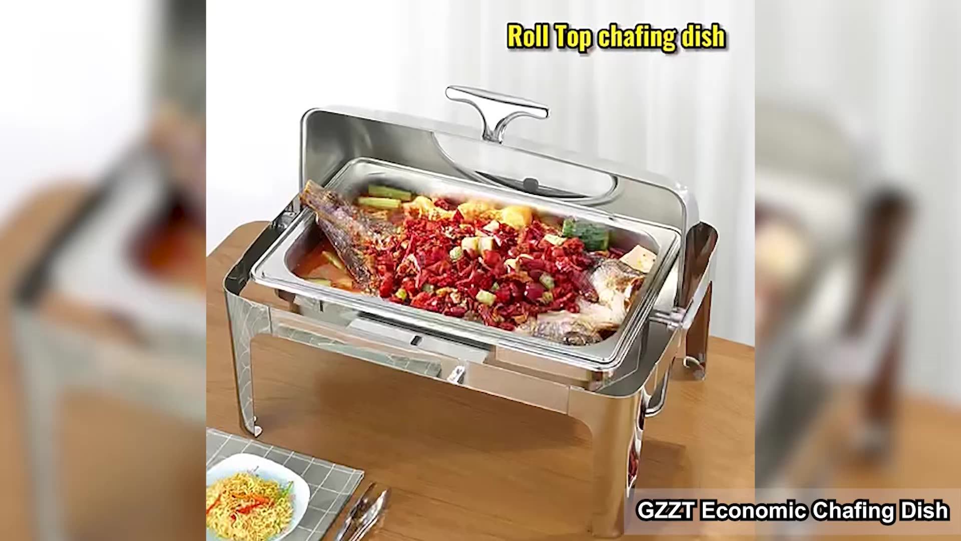 9l Chafing Dishes Buffet Set Food Warmer Stainless Steel Buffet Stove ...
