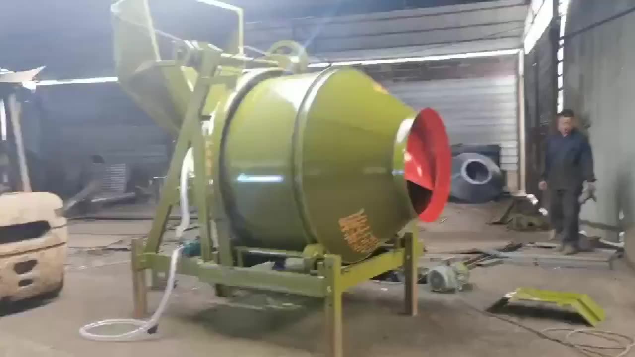 Engineering Construction Cement Automatic Diesel Mixer Large Capacity ...
