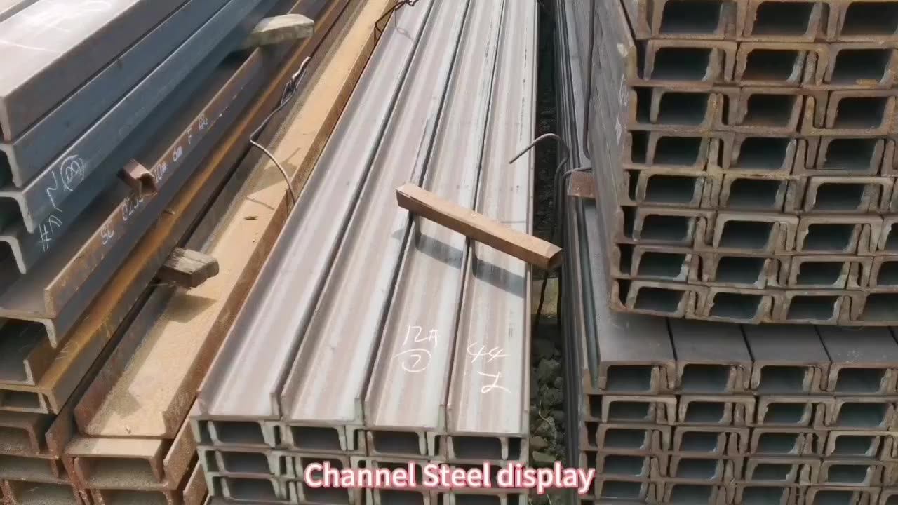 Q275b/c/d C Channel Unistrut Steel Profile Steel Channel Rail - Buy ...