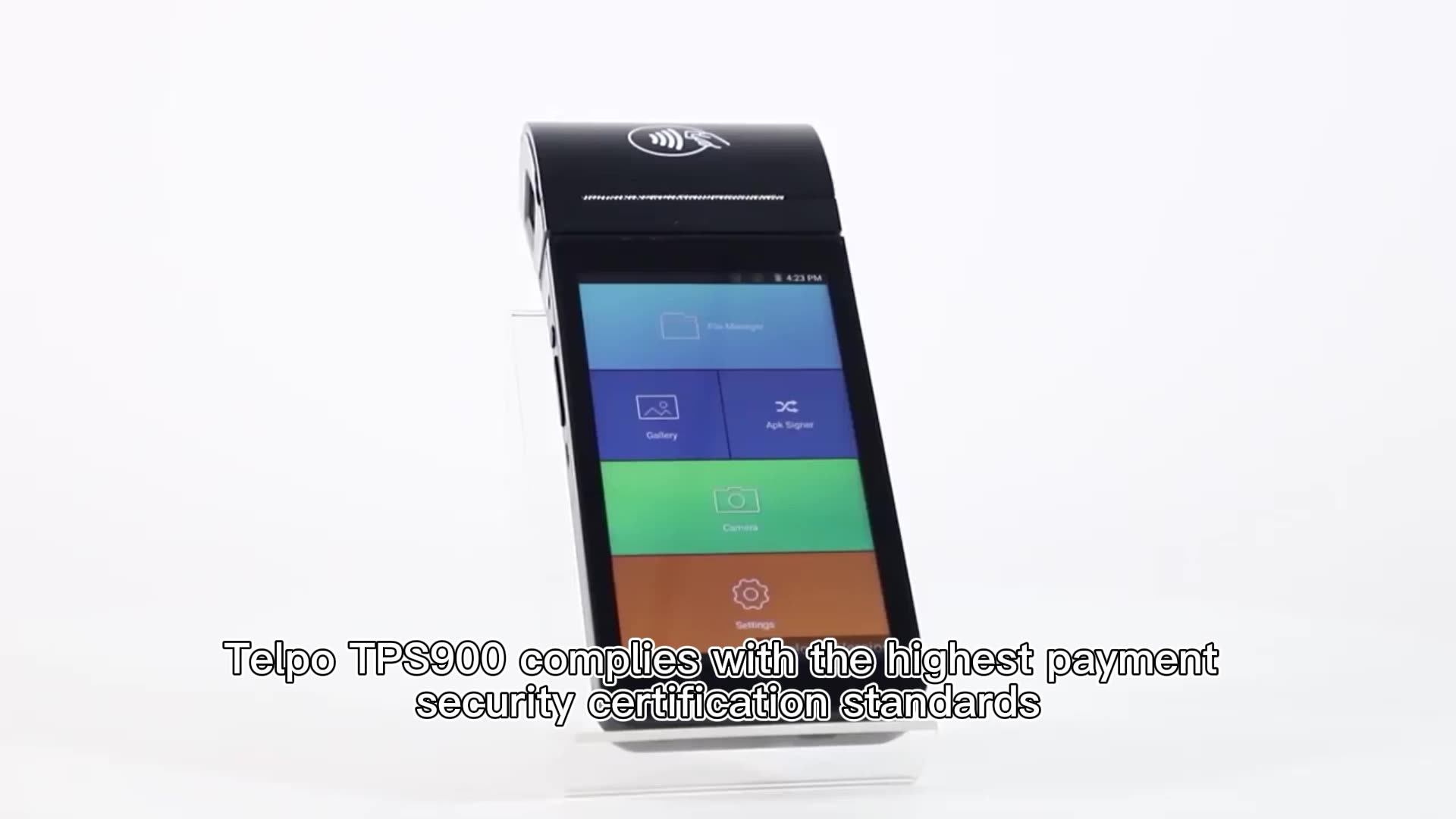 Telpo Tps900 Android 10 Handheld Billing Android Edc Finger Print ...