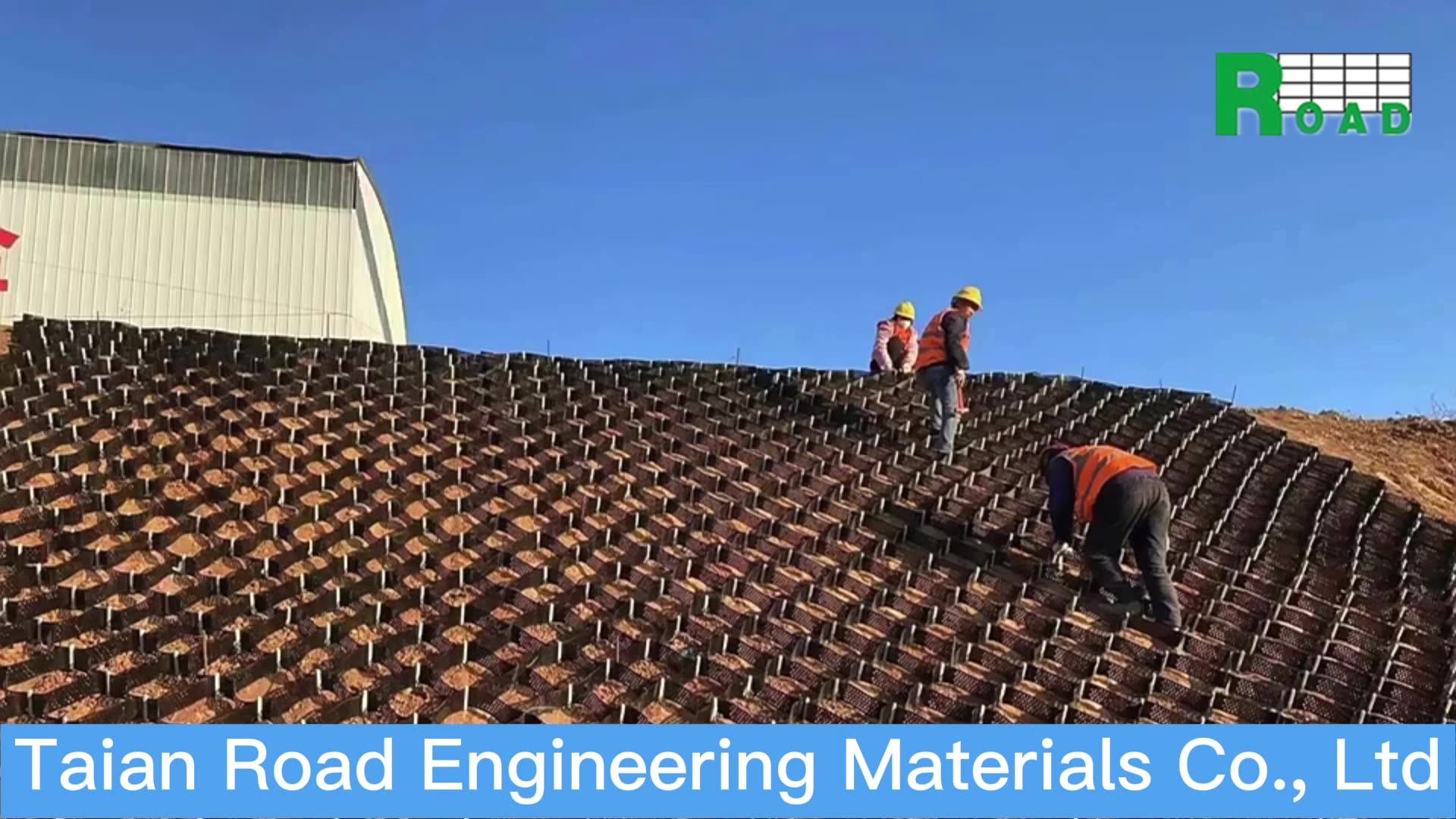 Hdpe Geocell Cellular Confinement System Geocell For Erosion Control ...