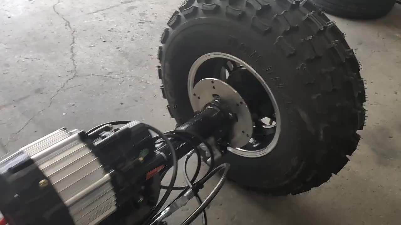 Electric Vehicle Rear Axle Wireless Remote Control Chassis Refitted ...