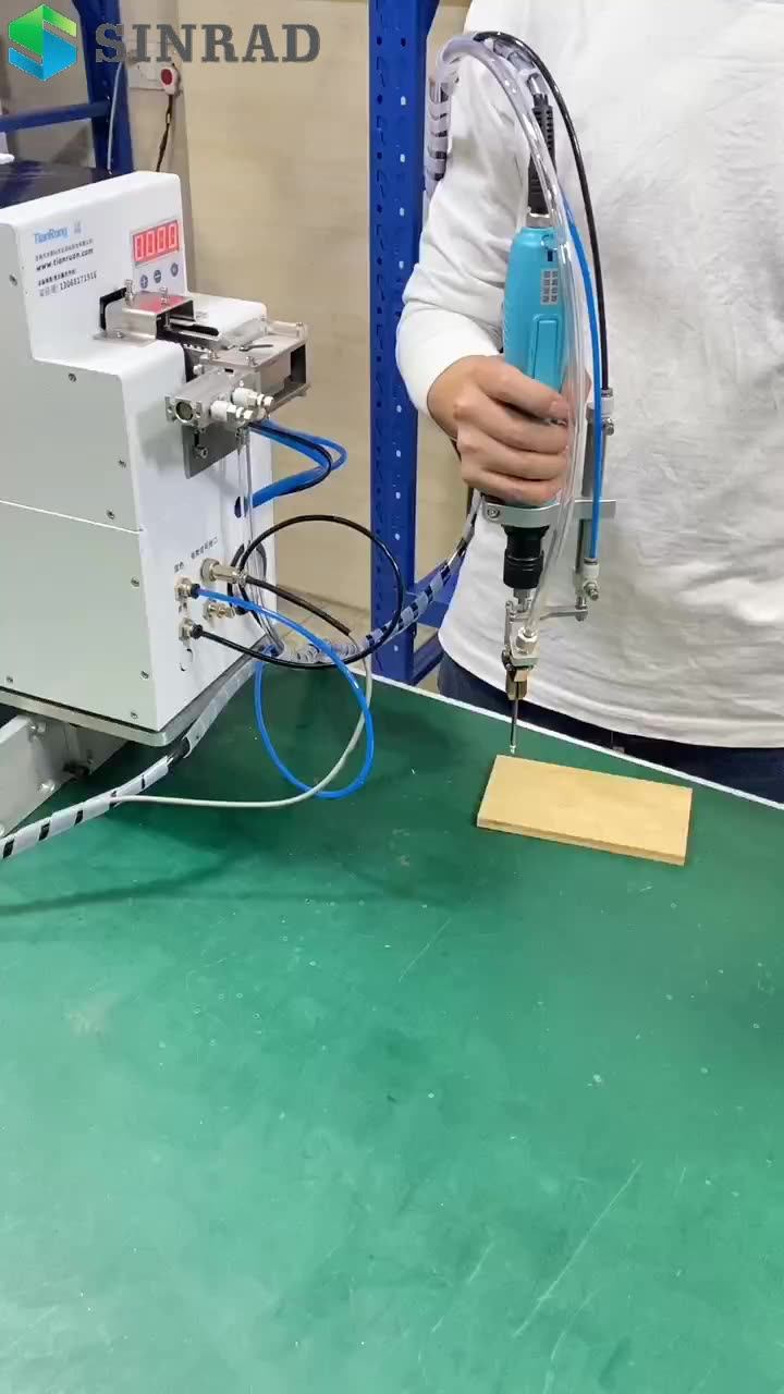 Portable Pneumatic Semi Auto Screw Fastening Screw Driver Machine Screw ...