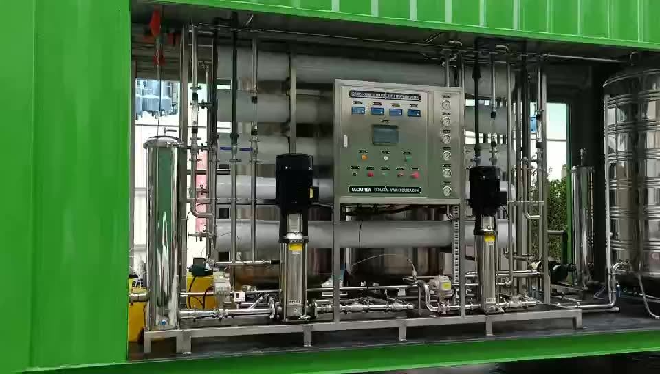 Portable Container Drinking Seawater Desalination System Water Purifier ...