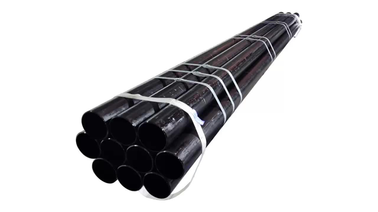 Api-5l Asme A106 X52 Gr.b Psl2 Black Iron Pipe For High Temperature And ...
