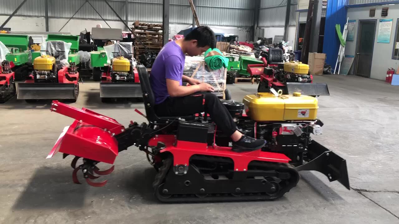 Diesel Power Garden Tiller Weeder Ride On Rotary Tillers Agriculture ...