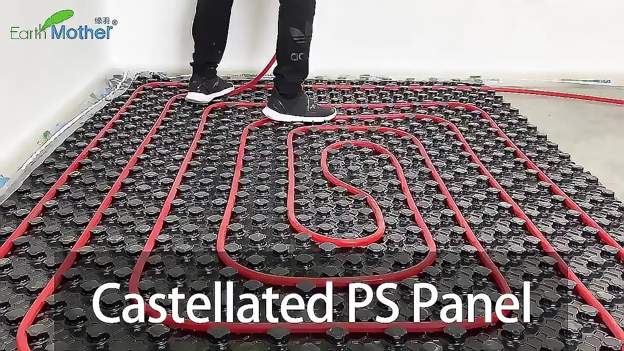 Without Subfloor Insulation Radiant Heating Hydronic Systems With 1mm ...