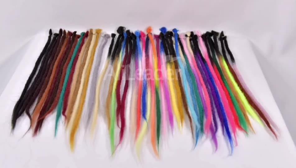 Alileader 2 Tone Colors Dreadlock Crochet Braid Handmade Hair ...