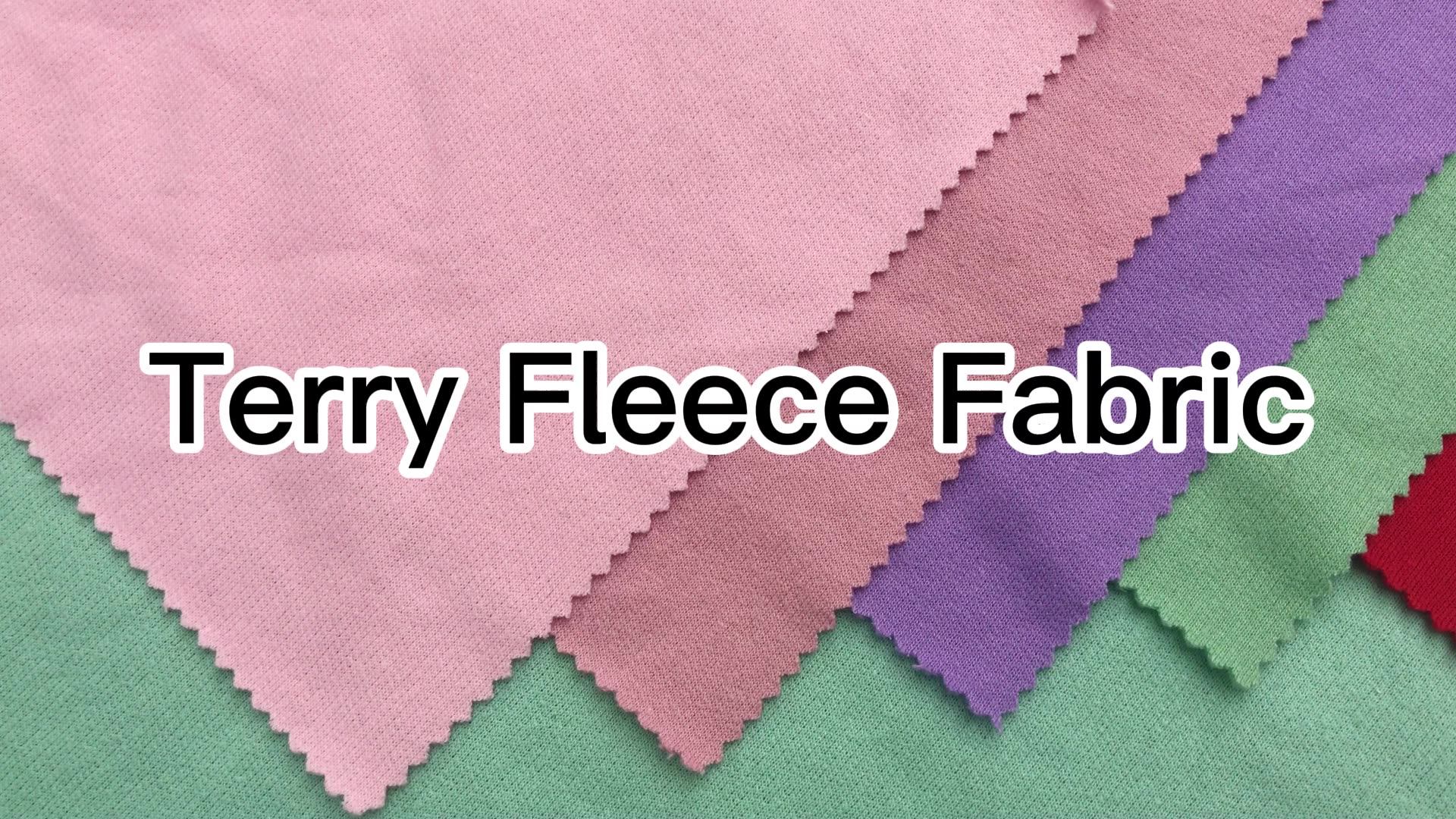 Free Sample Custom 60% Cotton 40% Polyester Cvc Knitted Hoodie Fabric ...