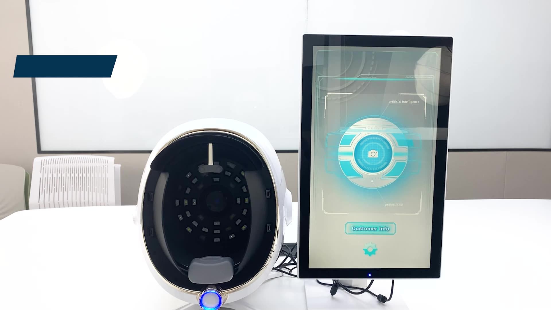 Portable 3d Ai Face Skin Diagnostics Analyzer Facial Tester Scanner ...