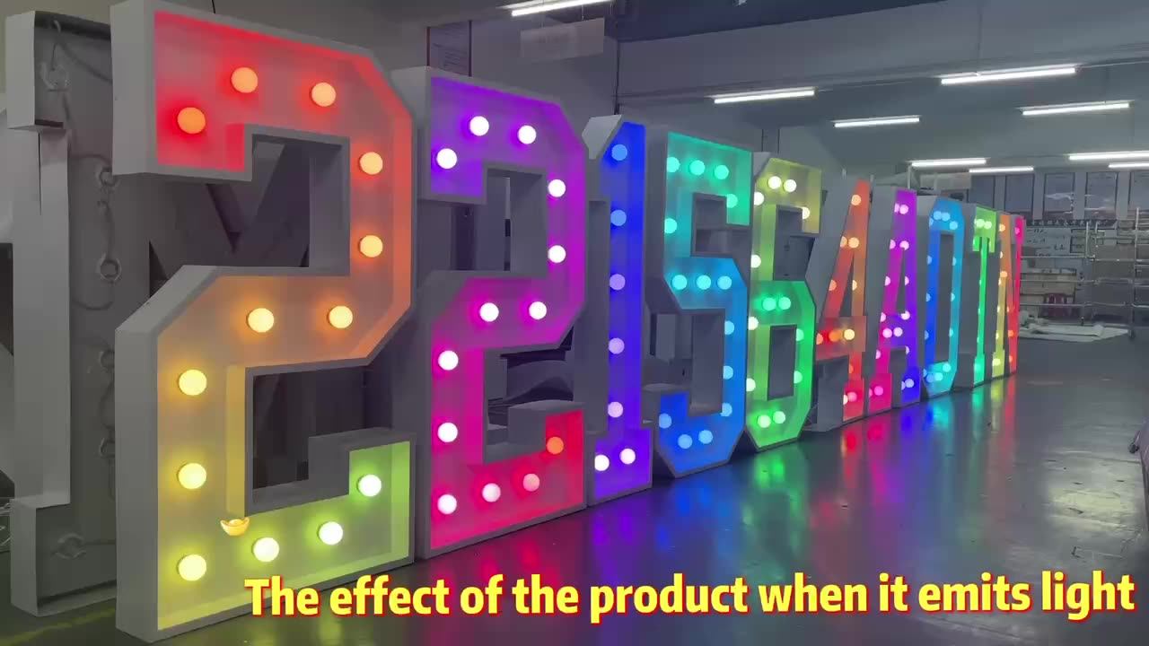 3d Custom Big Lights Love Led Letters Marquee Letter Bulb 3ft Marquee ...