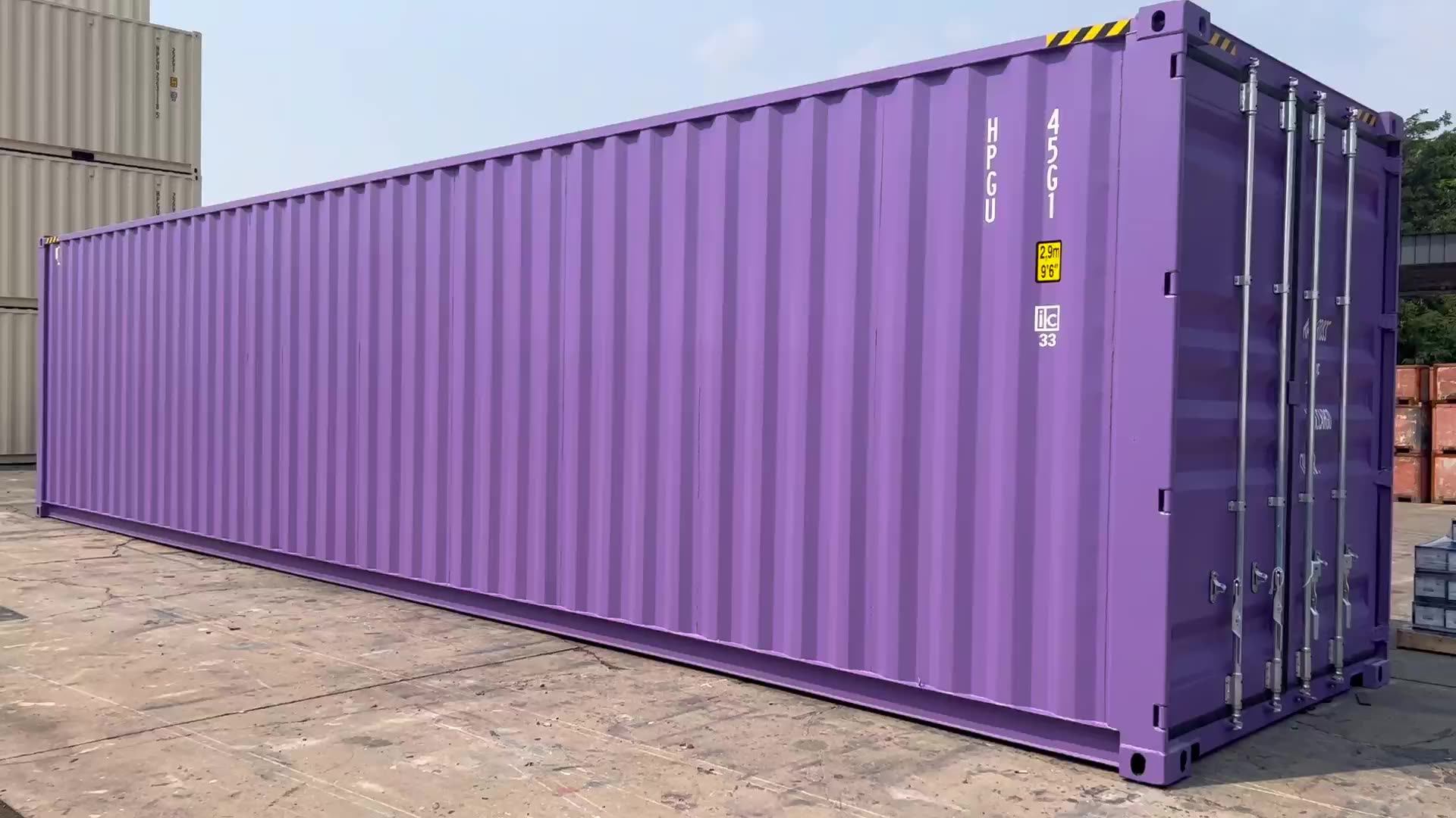 40 Foot Container 40 Feet High Cube Container For Sale New 40ft Dry Iso ...