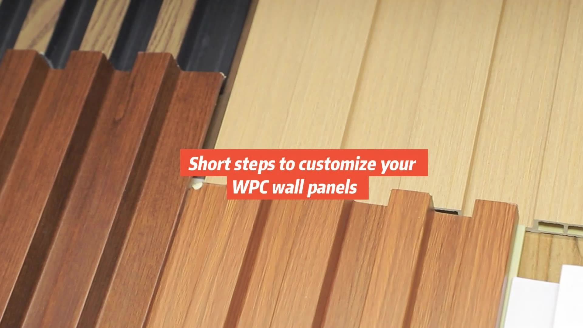 Construction Project Metal Fluted Wall Sheet Panel For Wall And ...