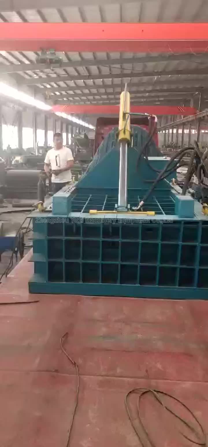 New Type Horizontal Aluminum Can Compressor Iron / Tin Can Press Steel ...