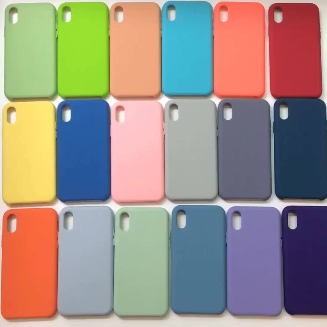 2021 Silicon Phone Cases And Accessories Microfibre Soft Touch Liquid ...
