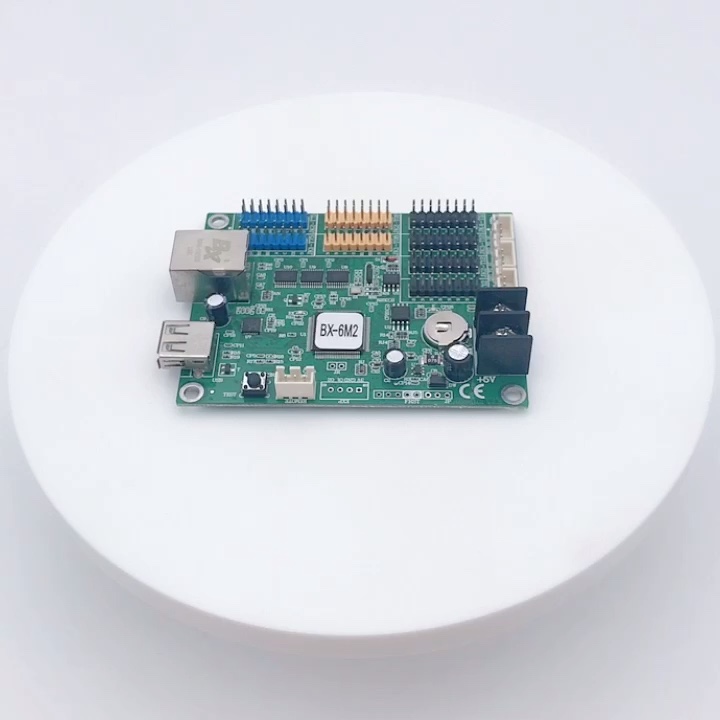 Bx-6m2p/6m2 (net+rs232+rs485)+wifi Tri Color Series Led Control Card Bx ...