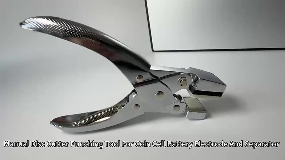Manual Disc Cutter Punching Tool For Coin Cell Battery Electrode And ...
