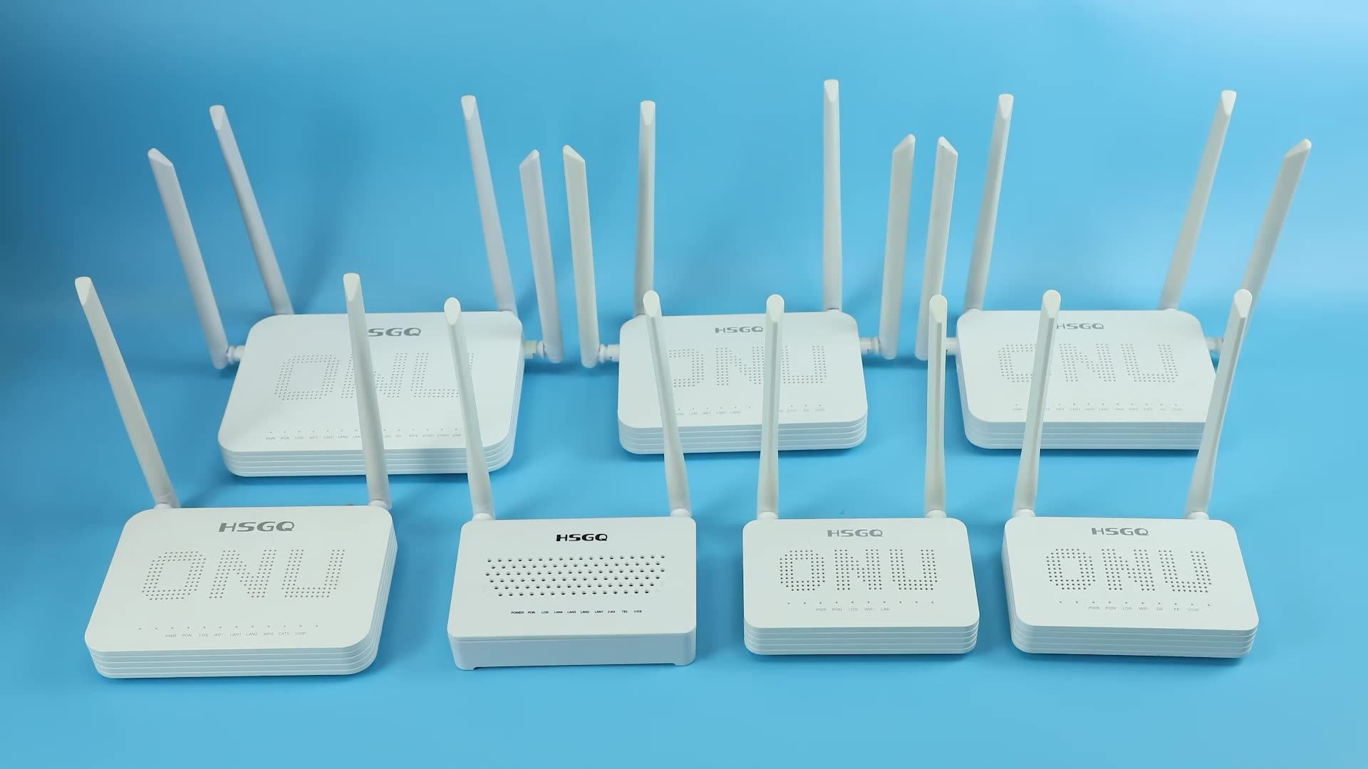 Hsgq Ax3000 3000mbps Wifi 6 Xpon Onu Modem Ftth 5g Wireless Router Dual ...