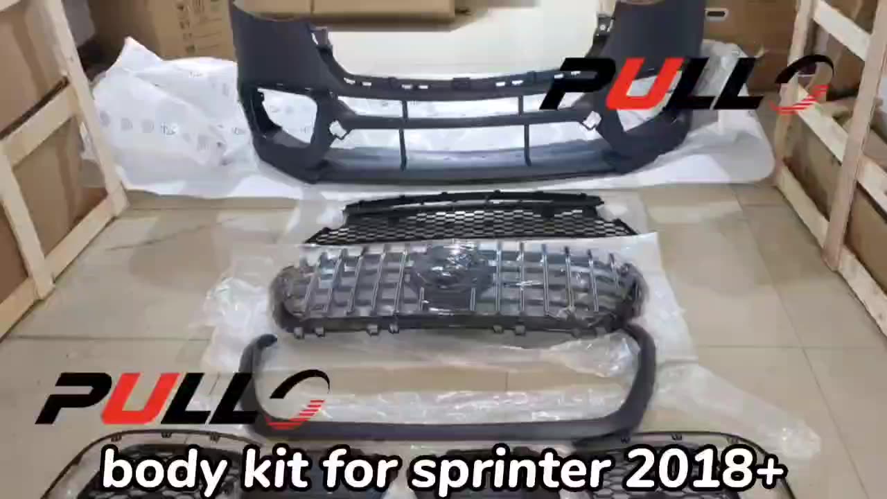 Body Kit For Mercedes Benz Sprinter W906 W907 W910 2018-2020 Upgrade To Amg Model Include Front ...