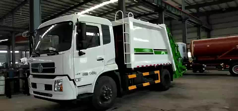 Dongfeng Garbage Compactor Truck/garbage Trucks Compactors From Japan ...