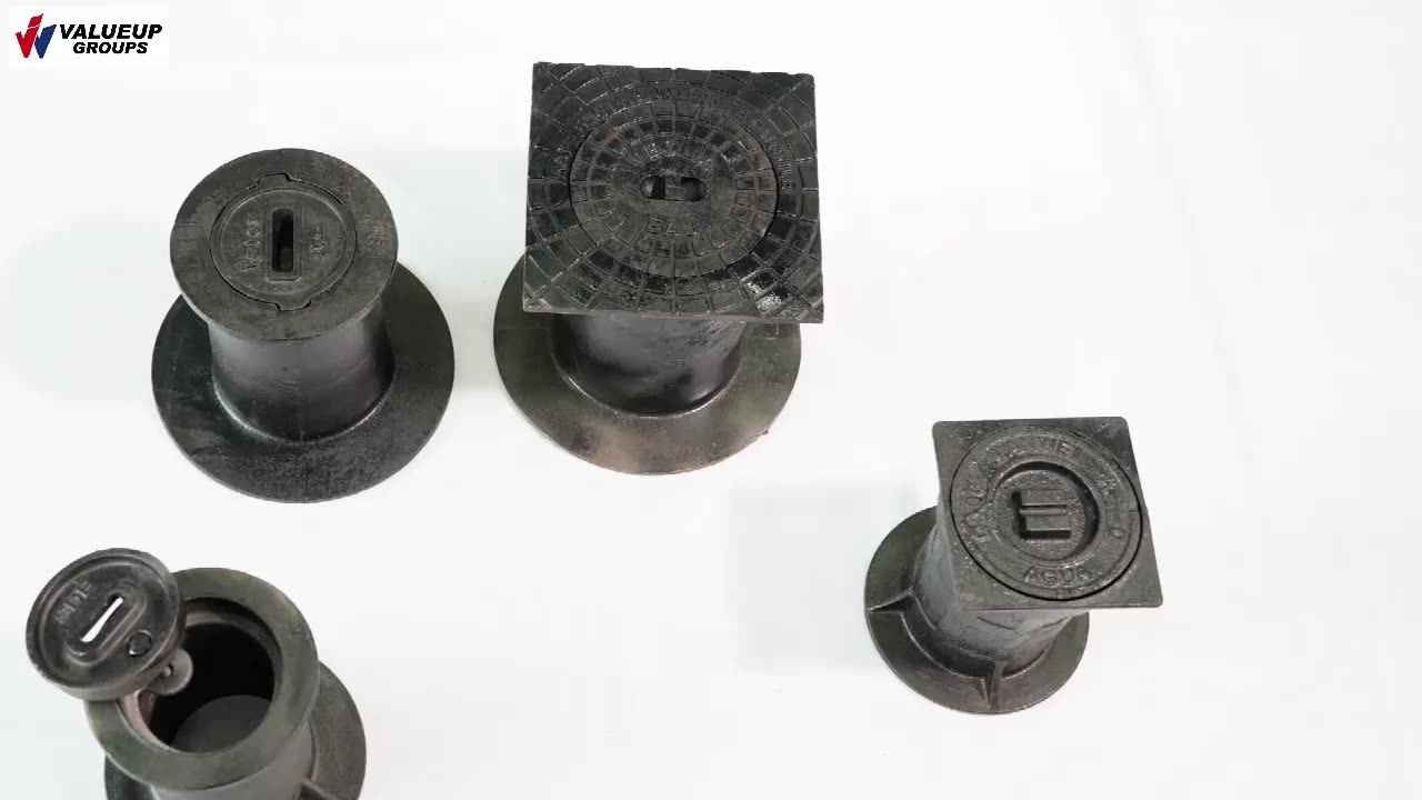 Customized Water Meter Box Cast Iron Surface Box Valve Covers Factory ...