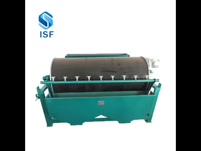 Wet Drum Magnetic Separator For Metal Mine,Wet Type Mineral Processing Magnetic Drum Separator ...
