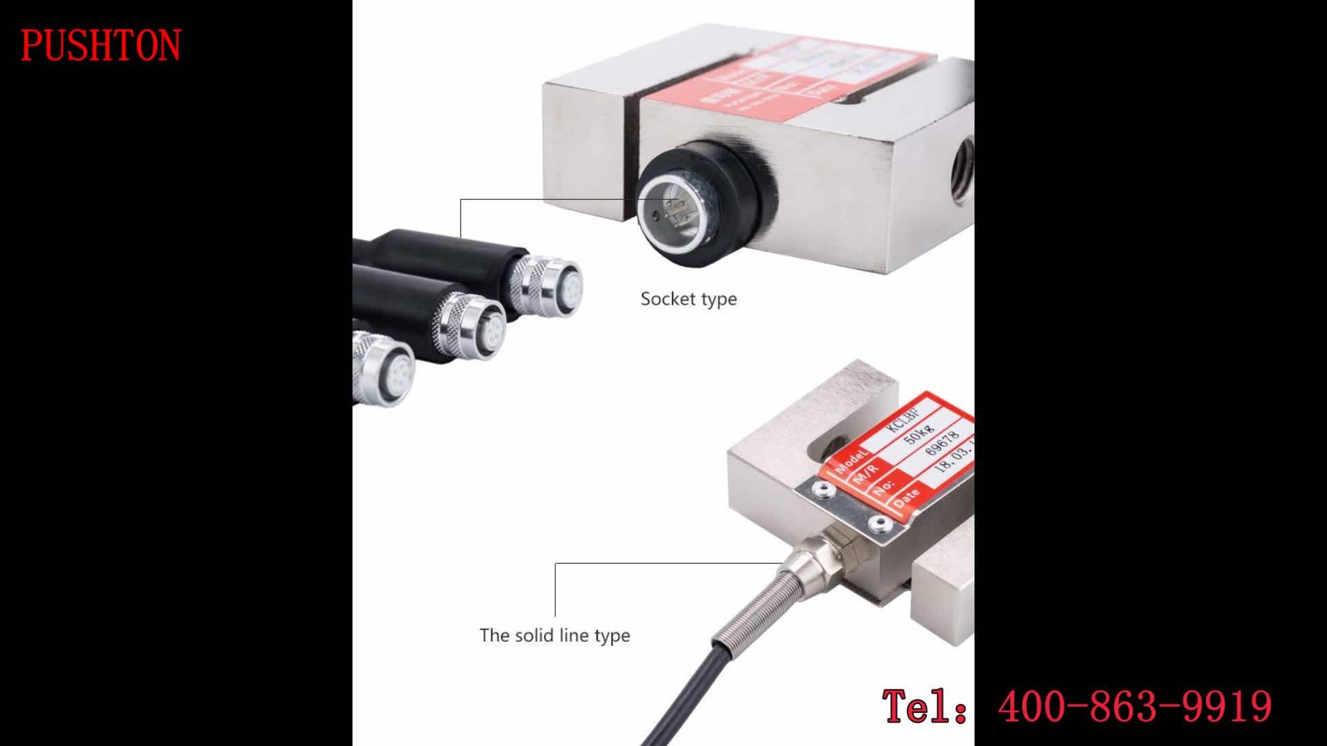 High Accuracy Weight Sensor 100kg 200kg 500kg S Type Load Cell For ...