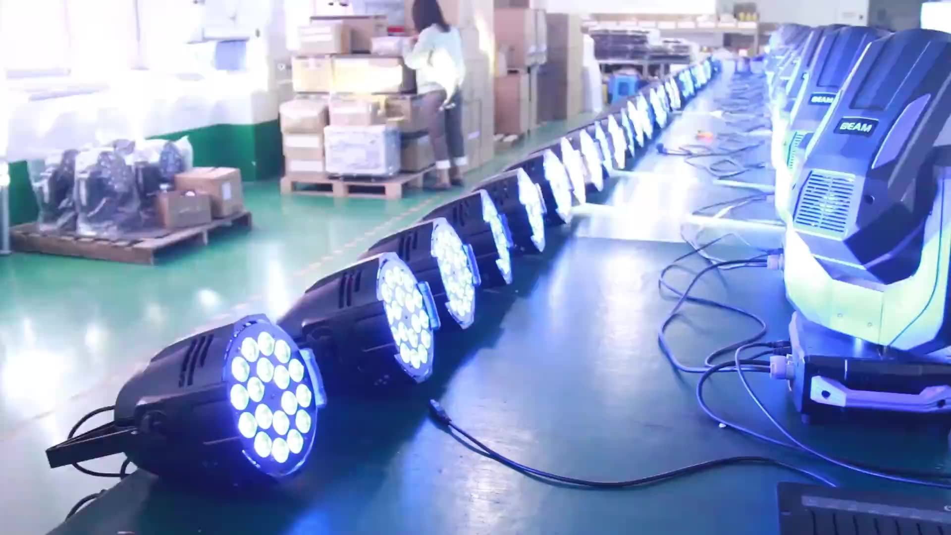 Marslite Led Par Light 18*10w 4 In 1 Par Can Stage Light Party Bar Ktv ...