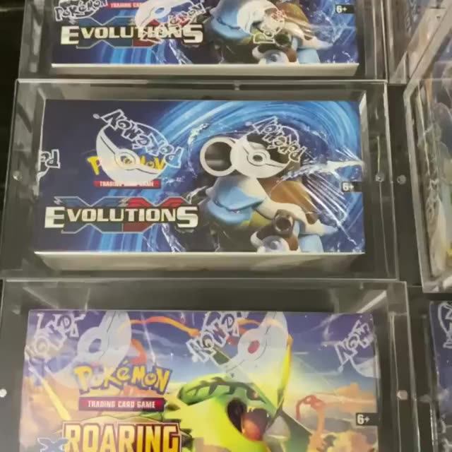 Custom Pokemon Upc Etb Booster Box Display Case Elite Trainer Box ...