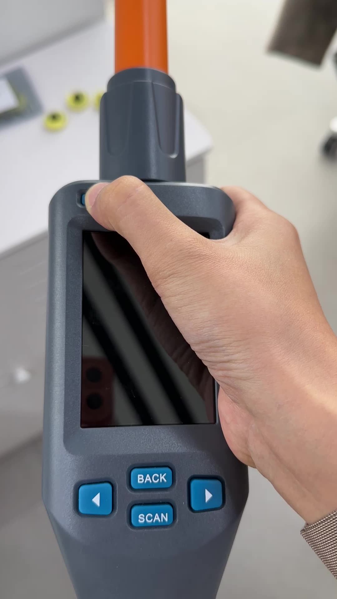 Rfid Ear Tag Scanner Long Distance Stick Reader For Cattle Sheep Fdx-b ...