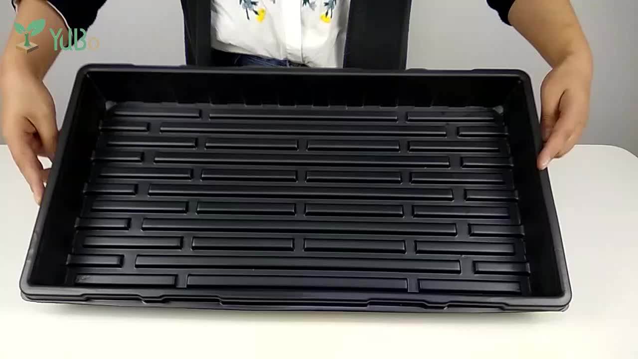 1020 Flat Large Shallow Hydroponic Tray With Or Without Holes For ...