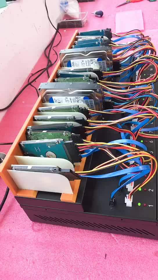 1 To 17 Hard Disk Duplicator,Sata Hard Drive (hdd & Ssd) Duplicator,2.5 ...