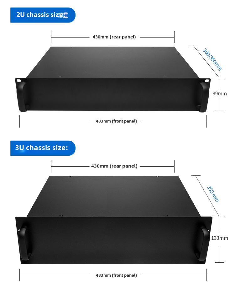 1U2U3U4U5U6U Industrial Control Server Chassis Amplifier Chassis ...