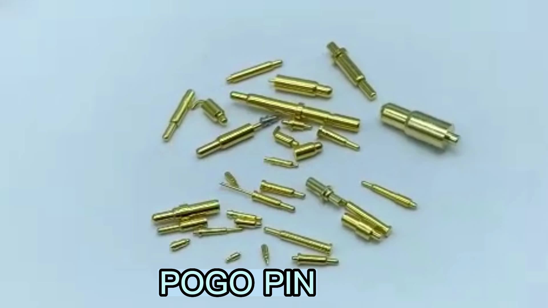 Terminal Pins Brass Gold Plated Smt Spring Loaded Pogo Pin - Buy Spring ...