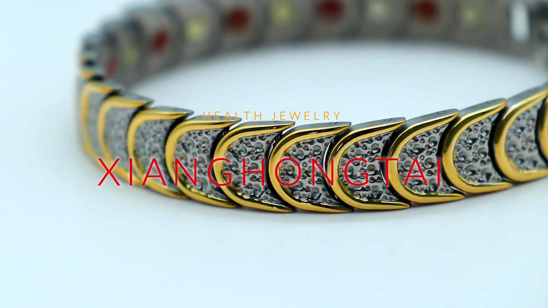 Titanium Stone Woman Spring Women Stainless Steel Bracelet - Buy Women ...