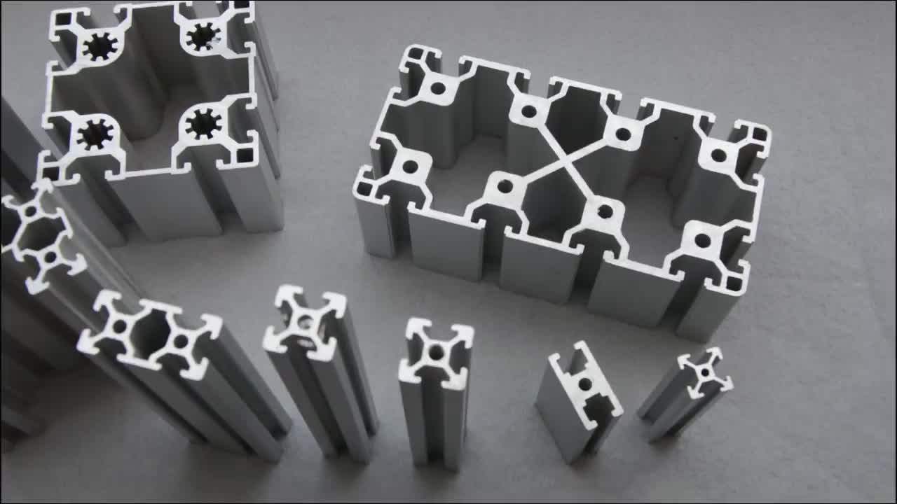 T Slot Profile Structural Framing System 20mm X 20mm Aluminum Extrusion ...