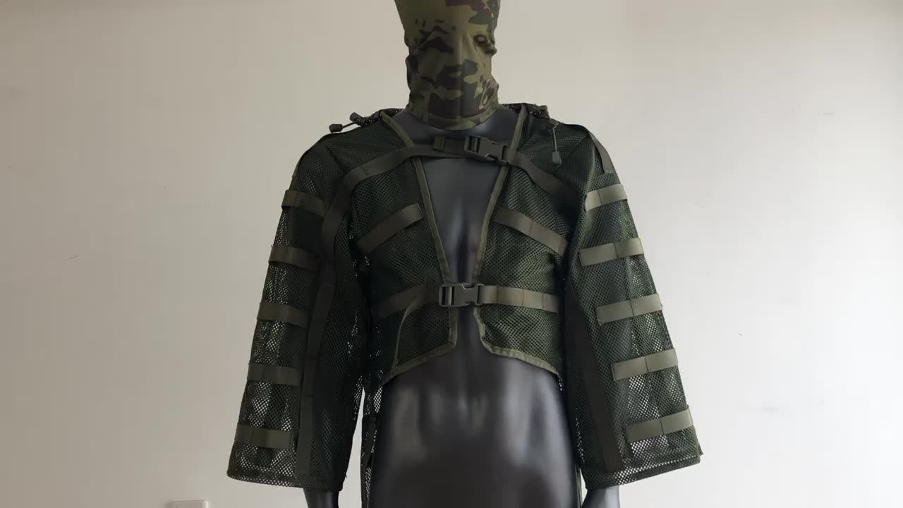 Kango Outdoor Ultra Light Ghillie Suit Gilly Suits Leafy Suit - Buy ...